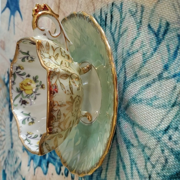 Vintage | Other | Vintage Lusterware Tea Cup Saucer | Poshmark